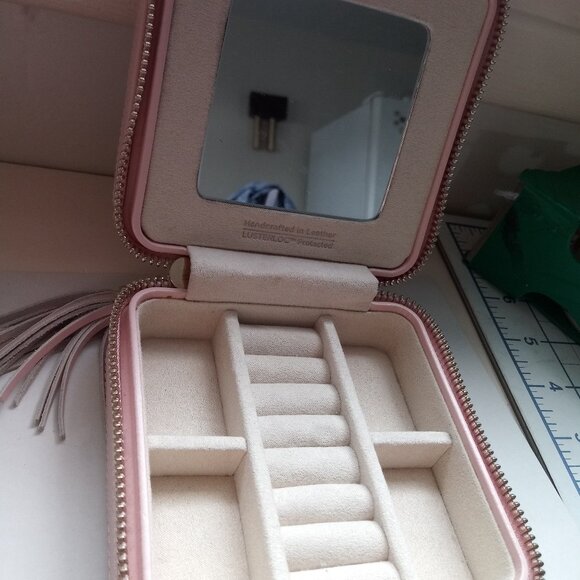 WOLF | Storage & Organization | Wolf Caroline Pink Rose Quartz Quilted ...